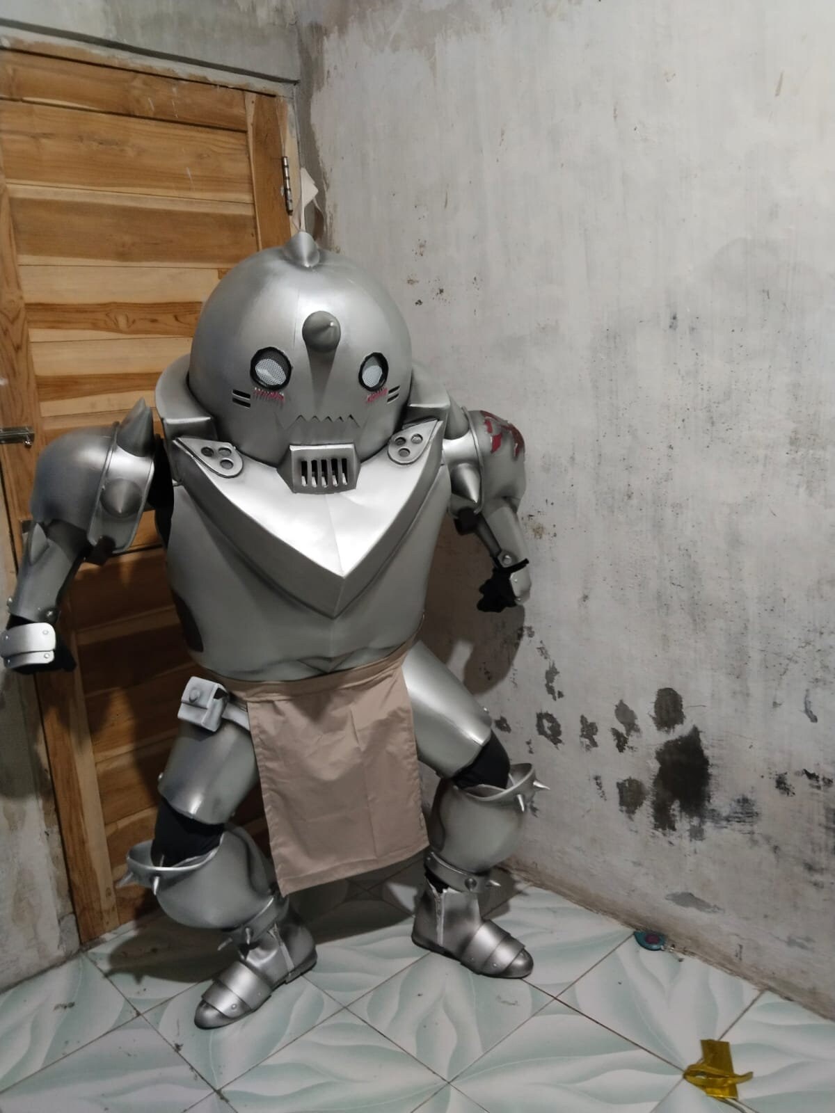 Alphonse Elric Costume Armor Chibi Version From Fullmetal Alchemist - Etsy