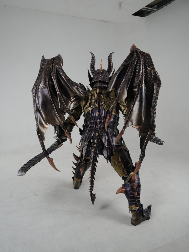 Monster Hunter World Armor Fatalis Beta Costume Cosplay - Etsy