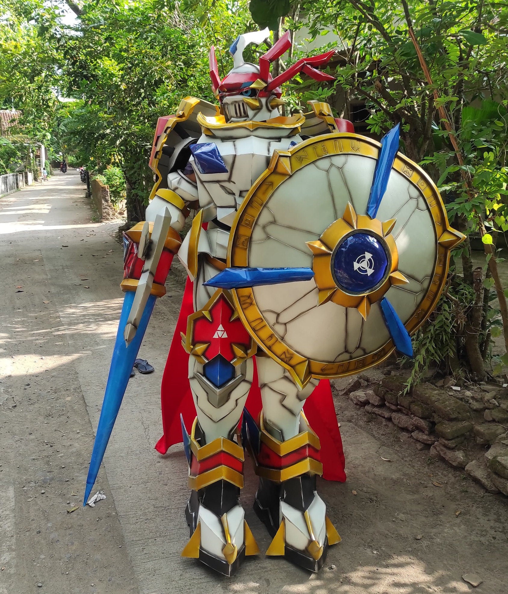 Dukemon-x/gallantmon-x Digimon Tamers Cosplay Armor - Etsy