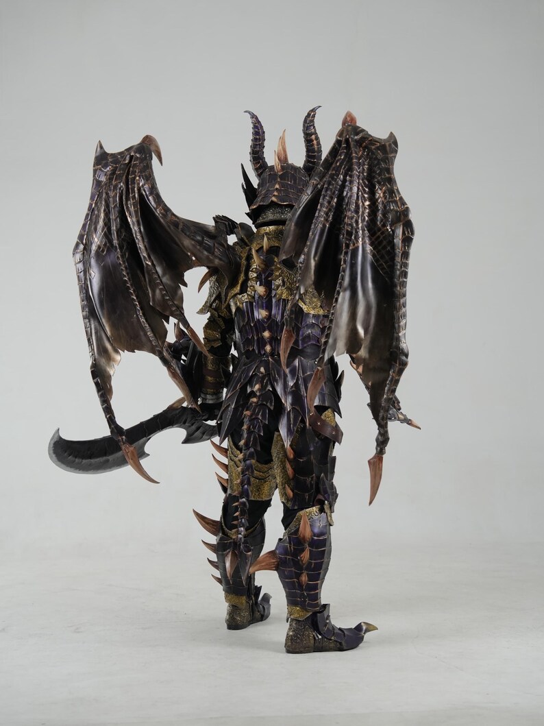 Monster Hunter World Armor Fatalis Beta Costume Cosplay - Etsy