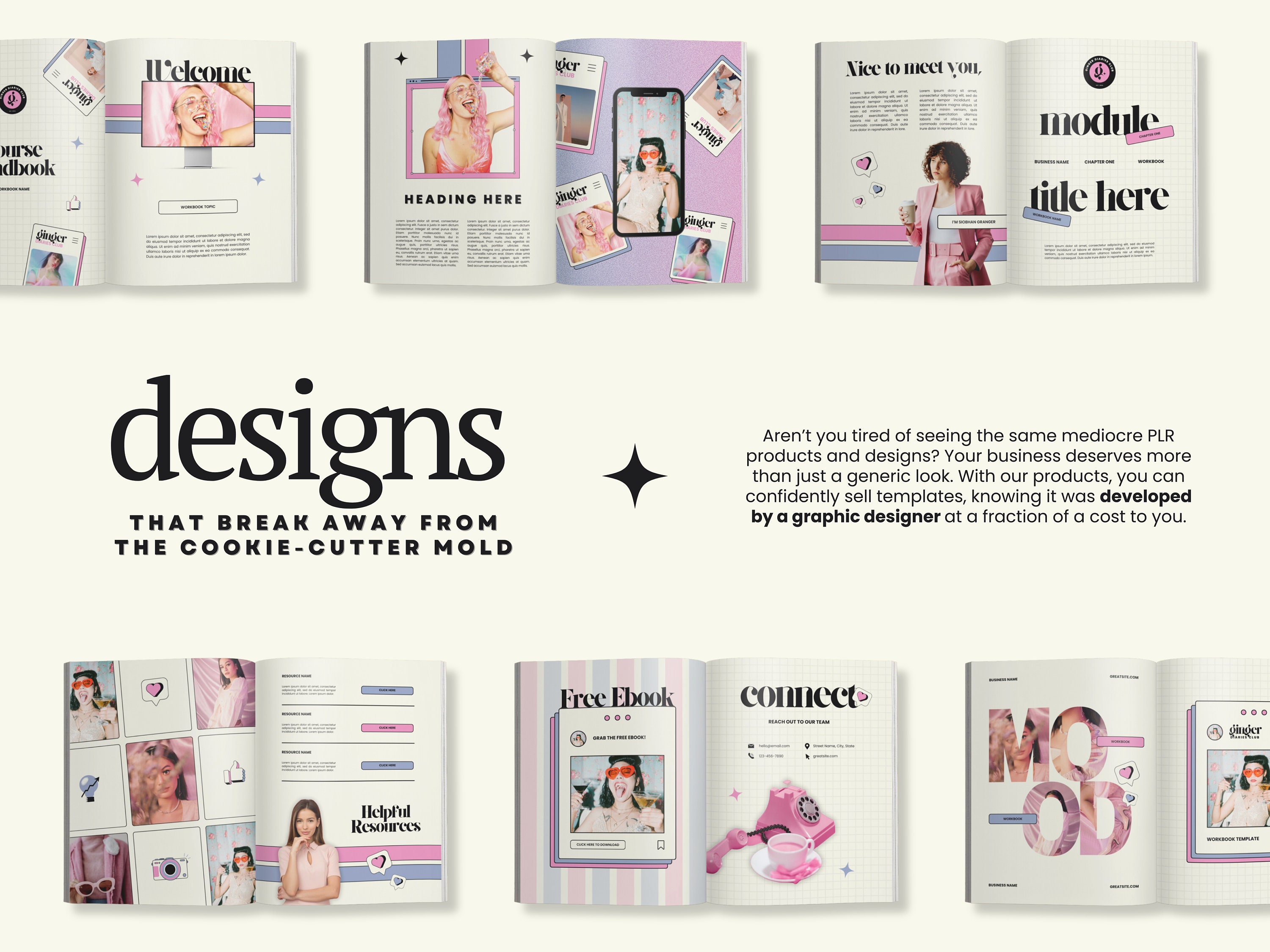 Canva Resellable Digital Products, Done for You Designs With Private ...