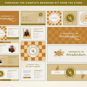 Canva Email Signature Template, Small Business Email Signature, Boho ...