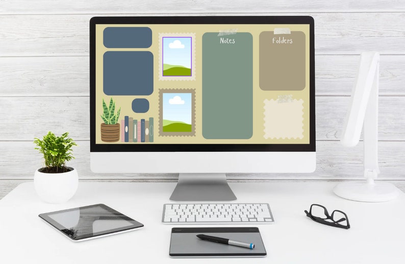 Editable Desktop Wallpaper - Etsy