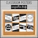 Encouraging Classroom Posters | Black & White Composition Theme ...