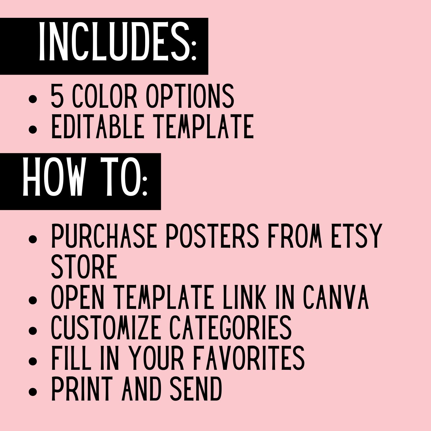 Editable Teacher Favorites Survey • Teacher Questionnaire • Teacher ...