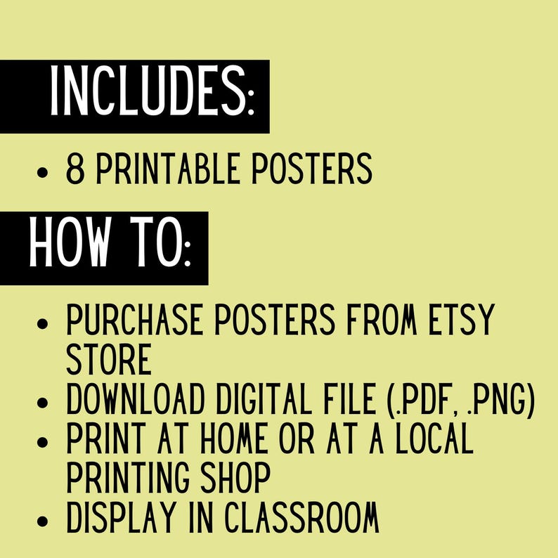 Gen Z Slang Classroom Posters - Etsy