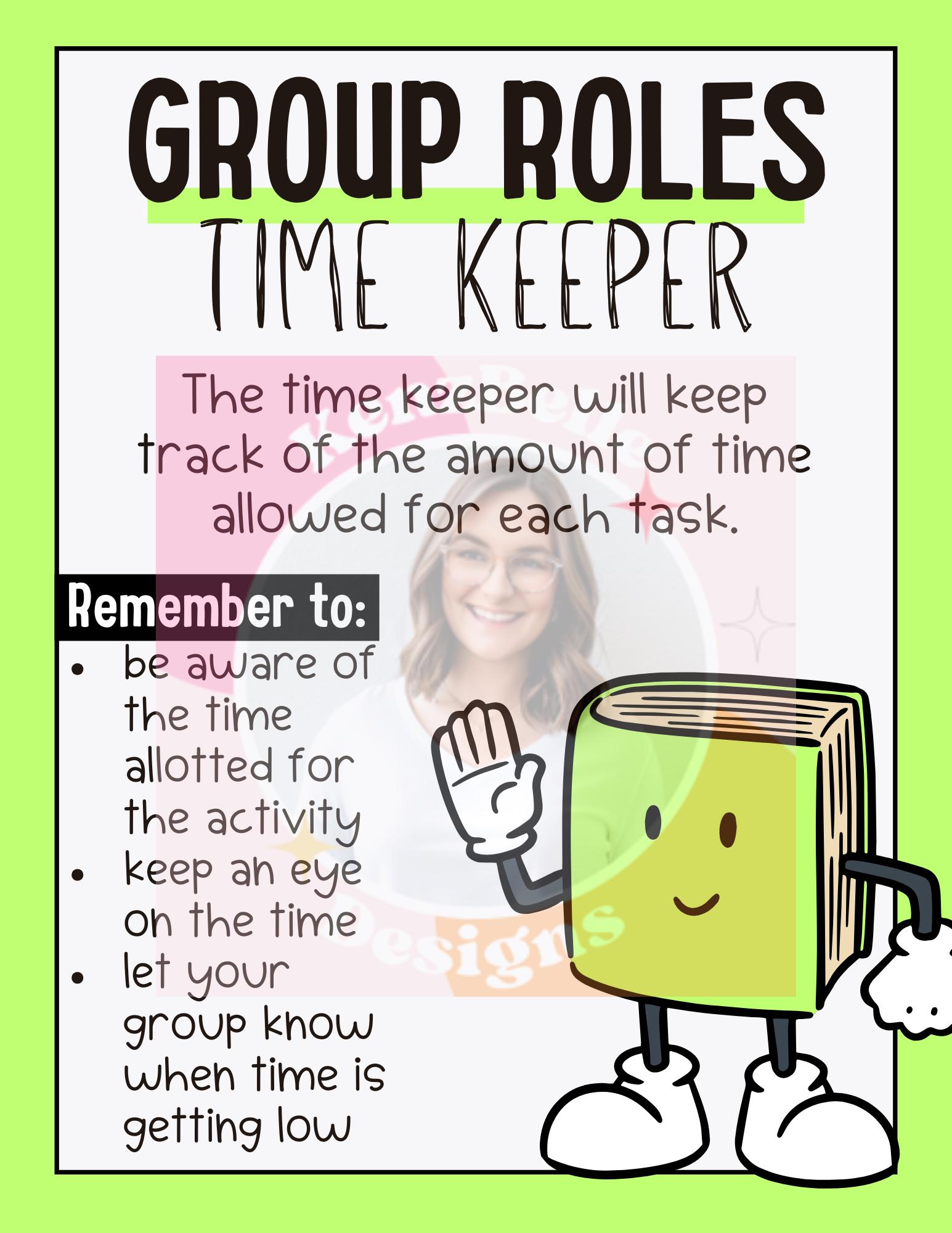Group Work Role Cards | Classroom Jobs for Small Groups | Student ...