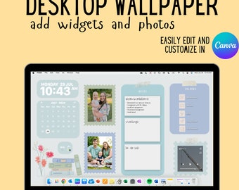 Preppy Desktop Wallpaper | Digital Download | Desktop Wallpaper ...