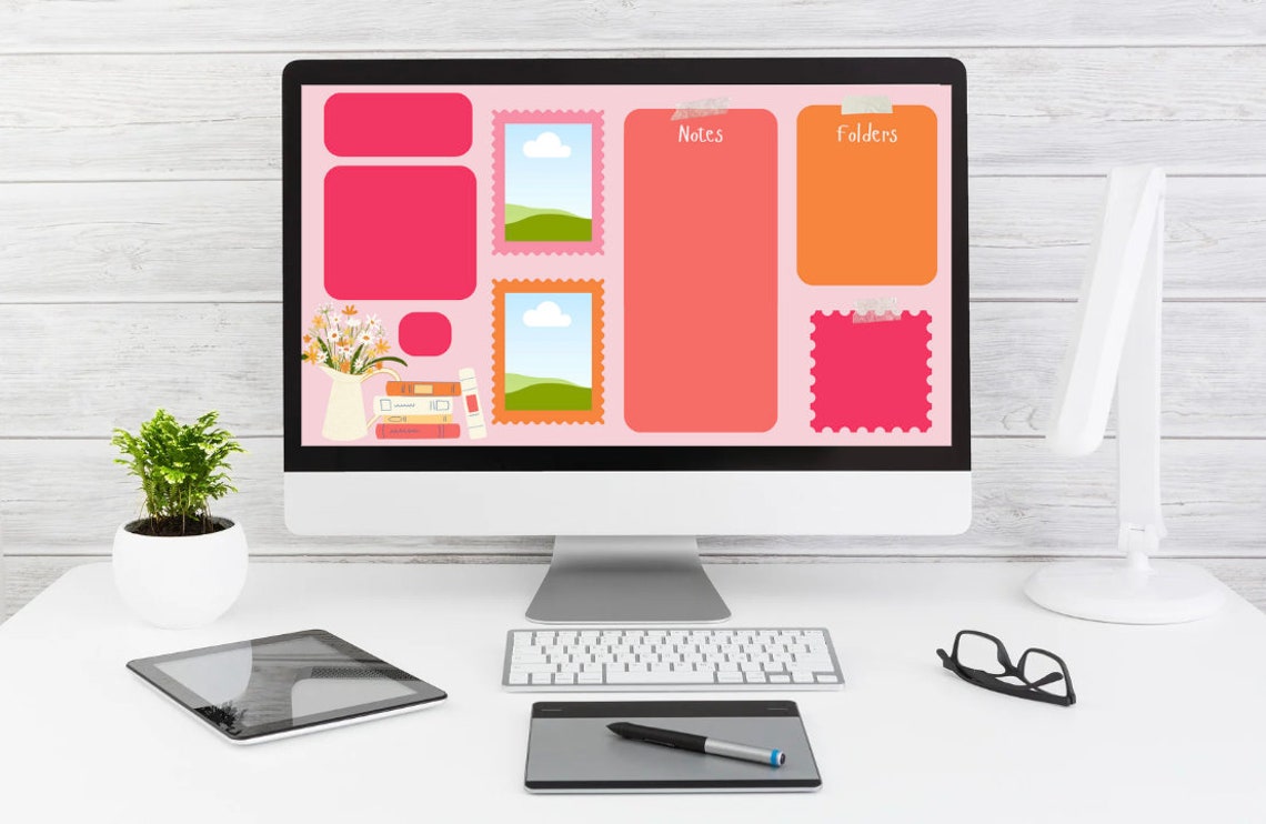 Editable Desktop Wallpaper - Etsy