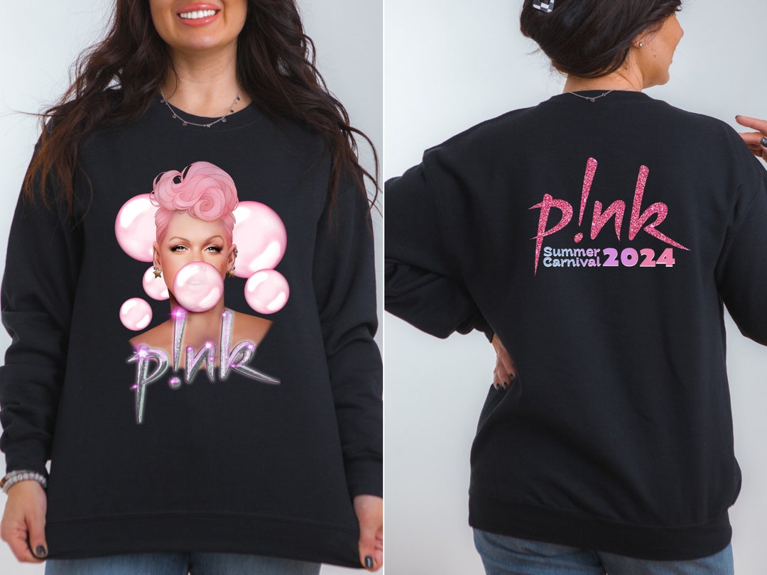 Pink Singer Summer Carnival 2024 Tour Sweatshirt, Pink Fan Lovers ...