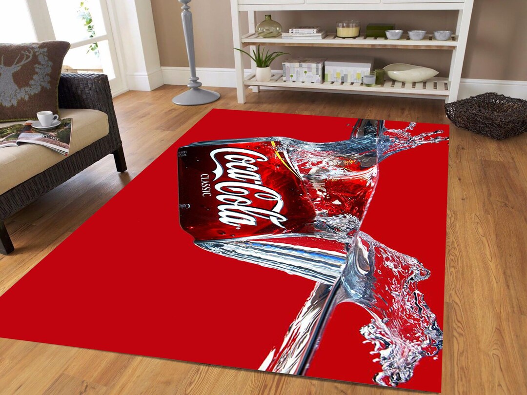 Coca Cola Rug,cola Rug,coke Rug,water Rug,design Rug,abstract Rug,teens ...
