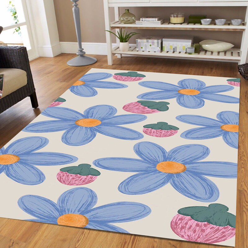 Strawberry Rug - Etsy