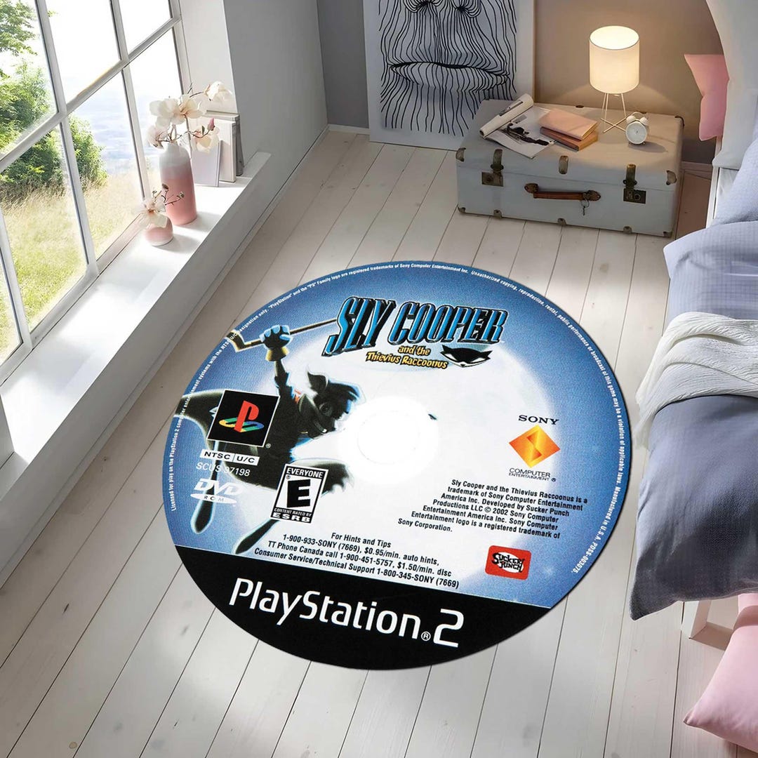 Kingdom Hearts 2 Rug, Kingdom Hearts Two Gift, Ps2 Gift, Play Rug, Cd ...