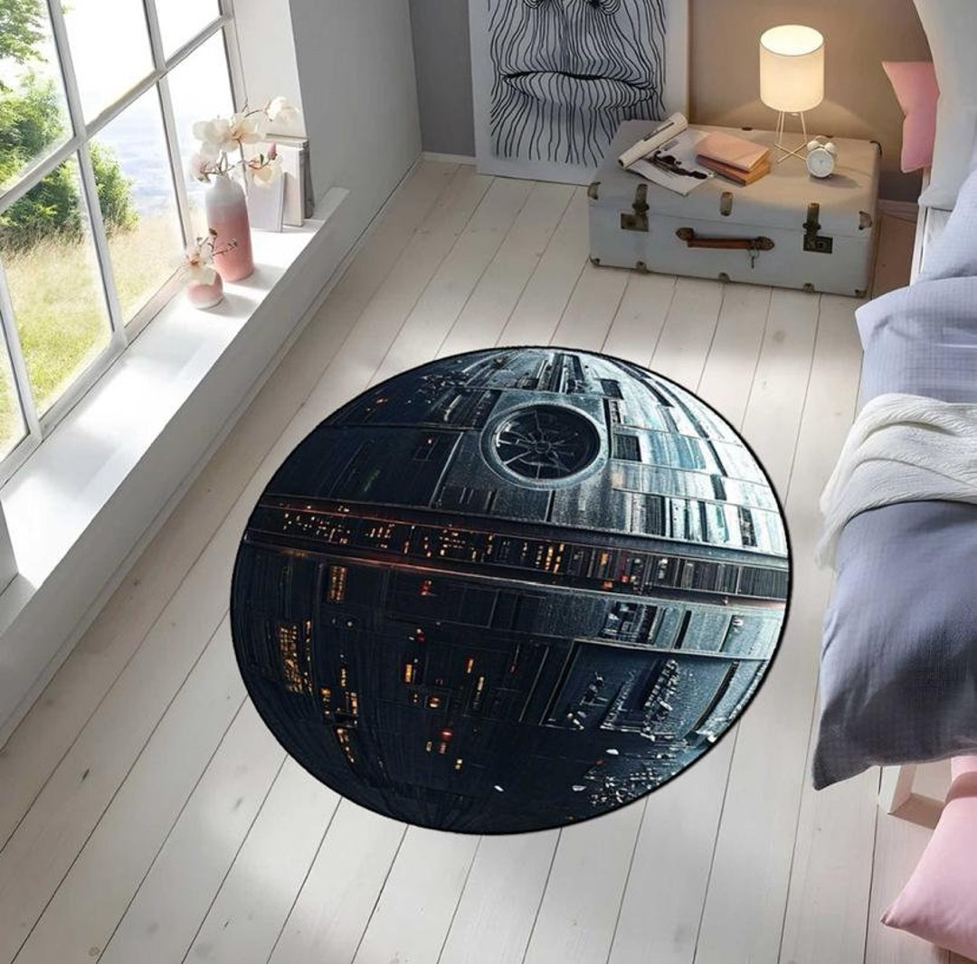Star Wars, Star Wars Rug, Star Wars Pattern Rug, Star Wars Round Rug ...