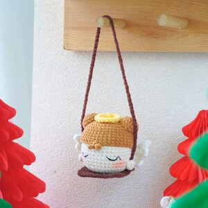 Christmas Cheer Swing Crochet Patterns Bundle, Christnmas Car Hanging ...