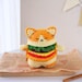 Catburger Crochet Pattern, Cat Crochet Pattern, Amigurumi Crochet Patterns, Burger Crochet ...