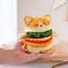 Catburger Crochet Pattern, Cat Crochet Pattern, Amigurumi Crochet Patterns, Burger Crochet ...