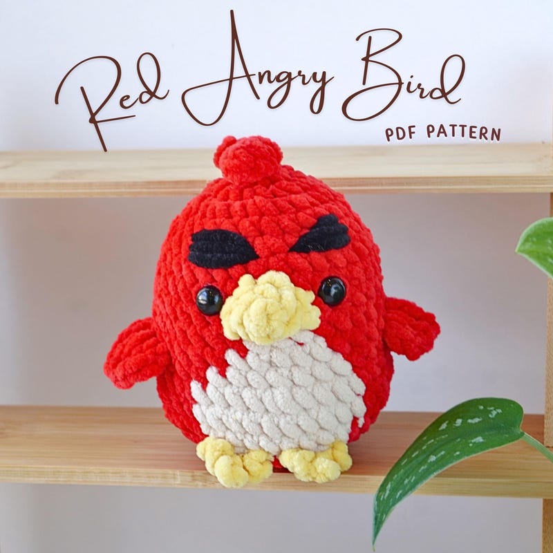 Crochet Angry Birds - Etsy