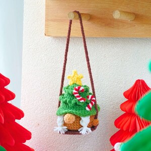 Christmas Cheer Swing Crochet Patterns Bundle, Christnmas Car Hanging ...