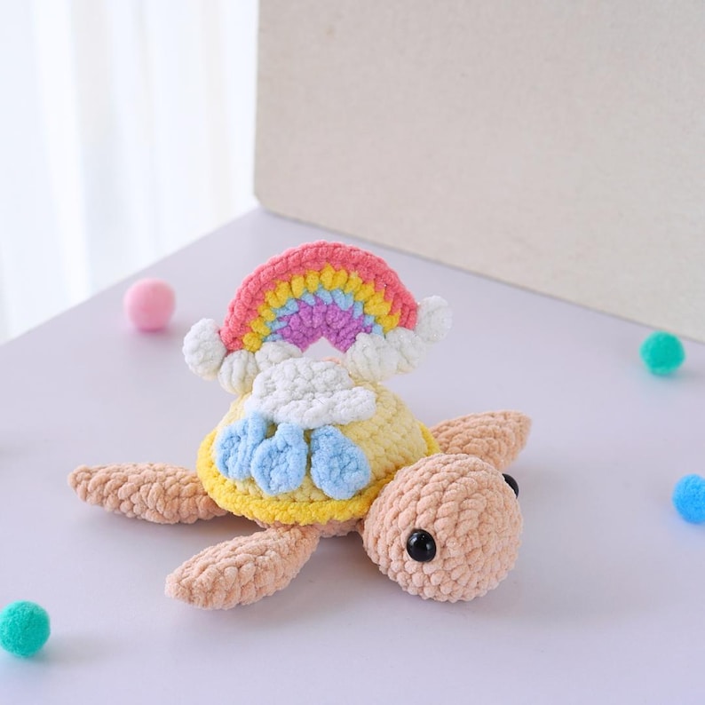 Turtle Trails Crochet Patterns Bundle | Rainbow Turtle Pattern, Ocean ...