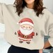 Kawaii Santa PNG Bundle (4 Pack) | Cute Christmas Santa Clipart | Chibi ...