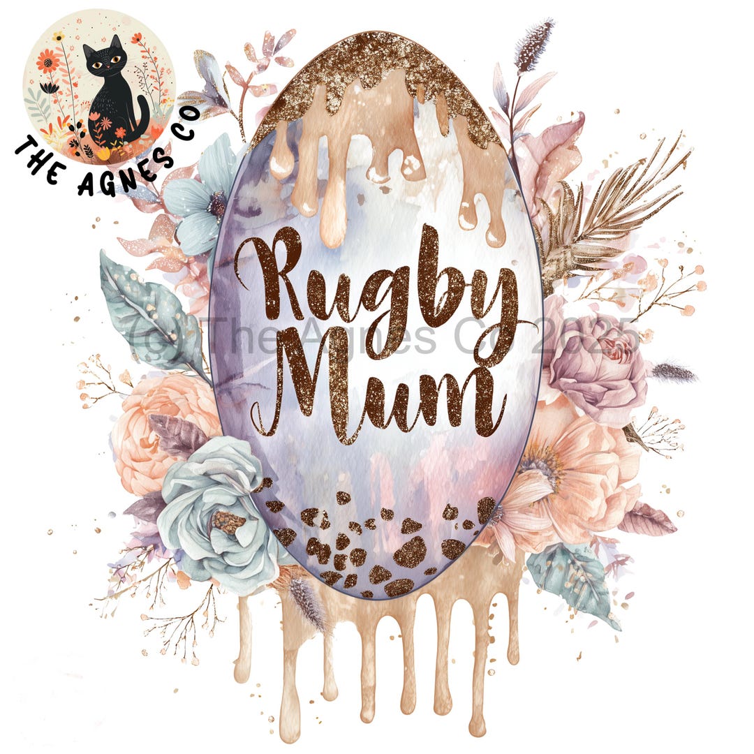 Rugby Drip PNG, Rugby Mum PNG, Rugby Sport PNG, Sport Mum Digital ...