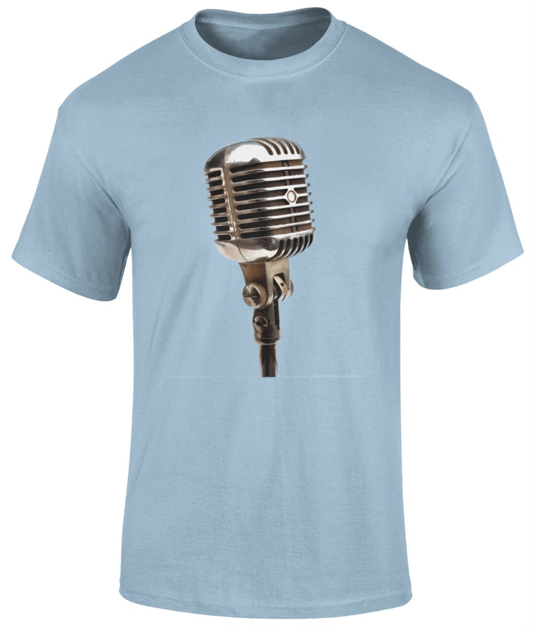 Gildan Heavy Cotton T-shirt Microphone Unisex - Etsy