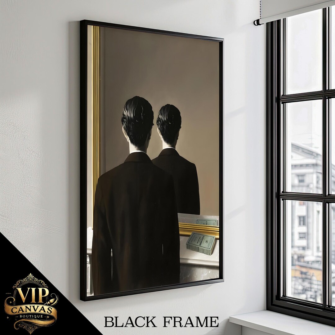 René Magritte 'edward James Portresi' Canvas Painting - Surrealist ...