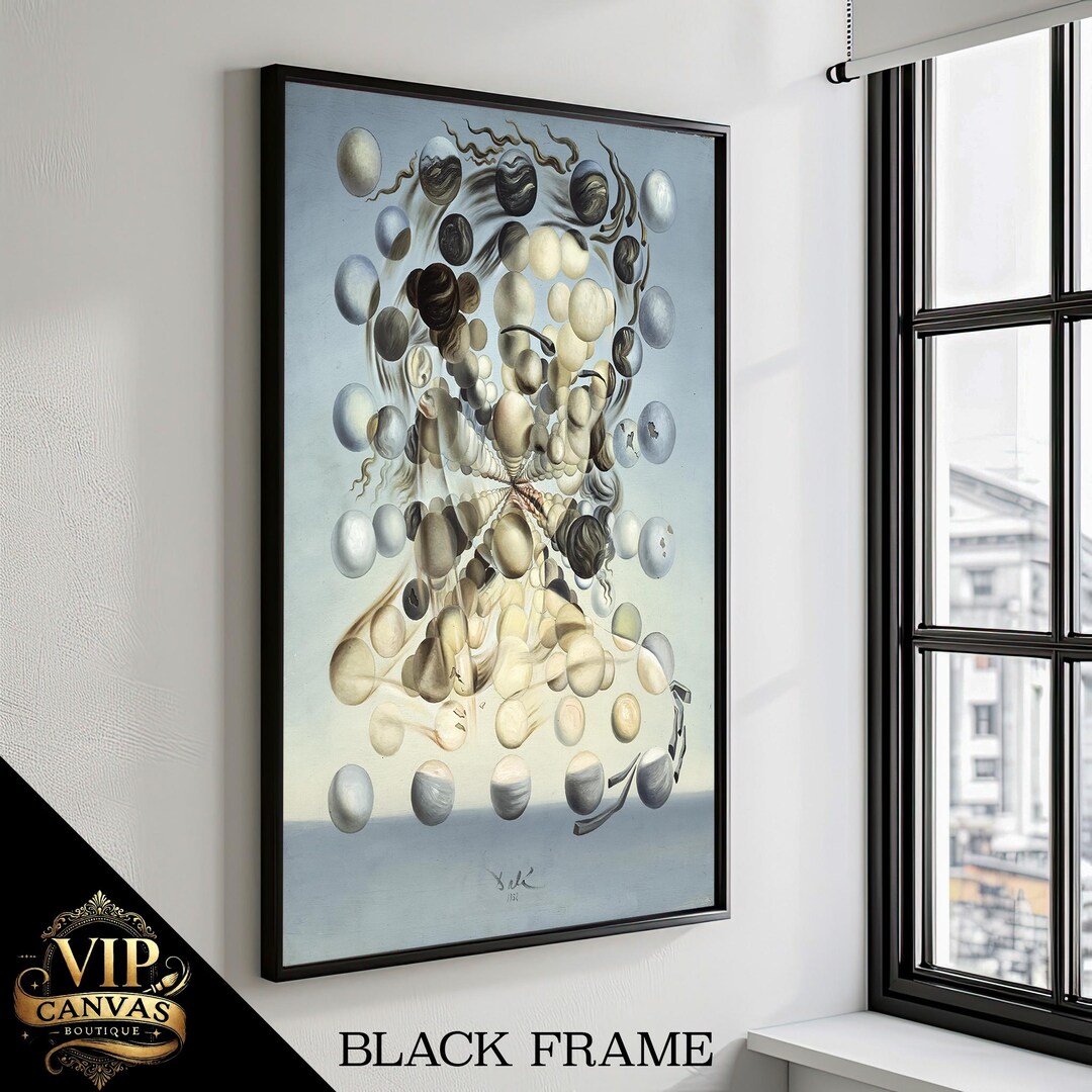 Salvador Dalí 'gala Placidia' Canvas Painting - Surrealist Art ...