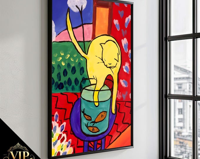 Henri Matisse - The Cat With Red Fish 40x50cm HANDMADE IN STOCK ...