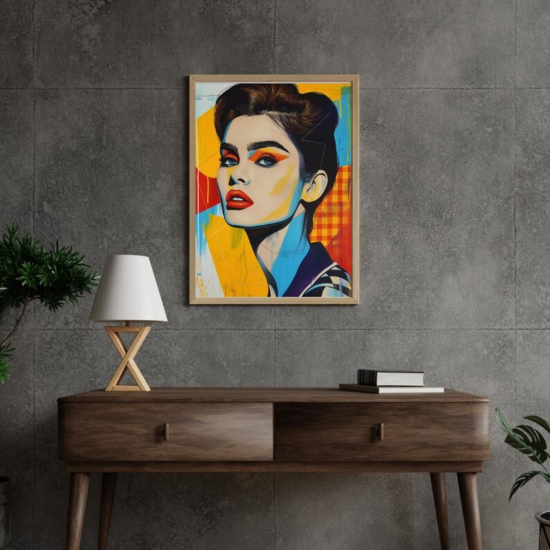 Colorful Pop Art Posters for Modern Decor - Etsy