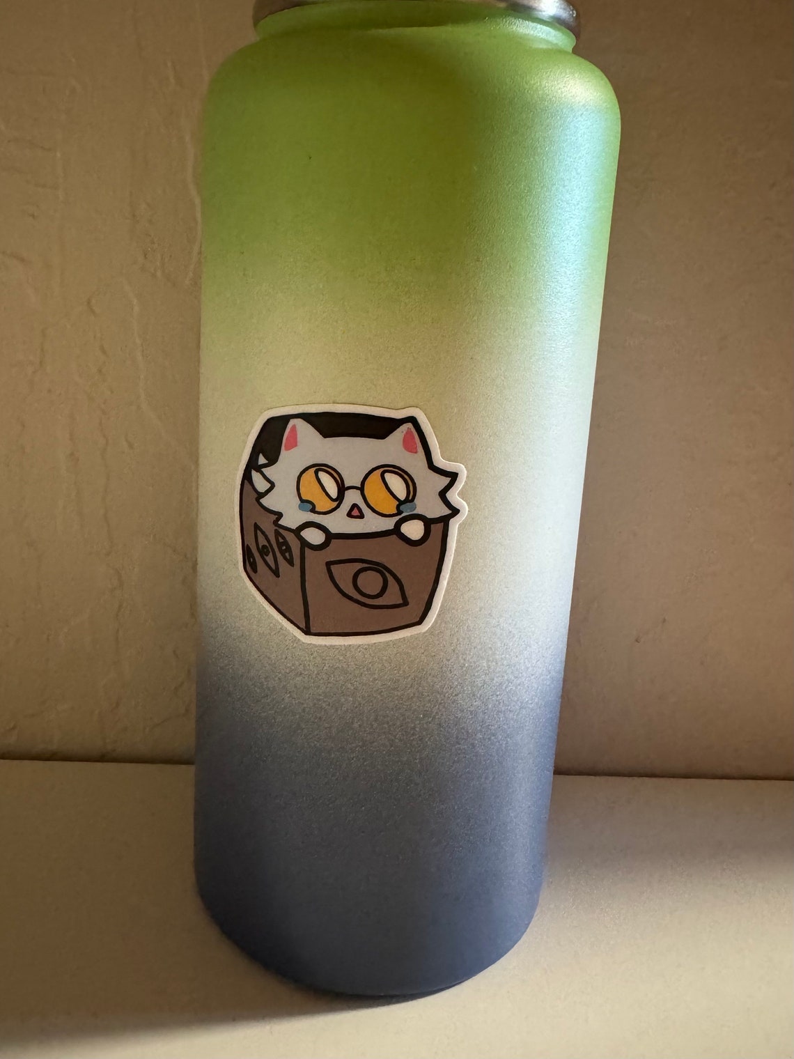 Gojo Cat Box Sticker 2" Vinyl Die Cut - Etsy UK