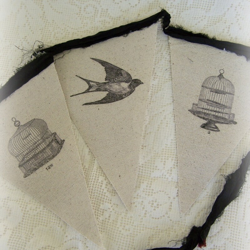Bird Banner - Etsy