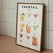 Instant Download Cocktail Art Bar Wall Decor Cocktail Party Poster Bar ...