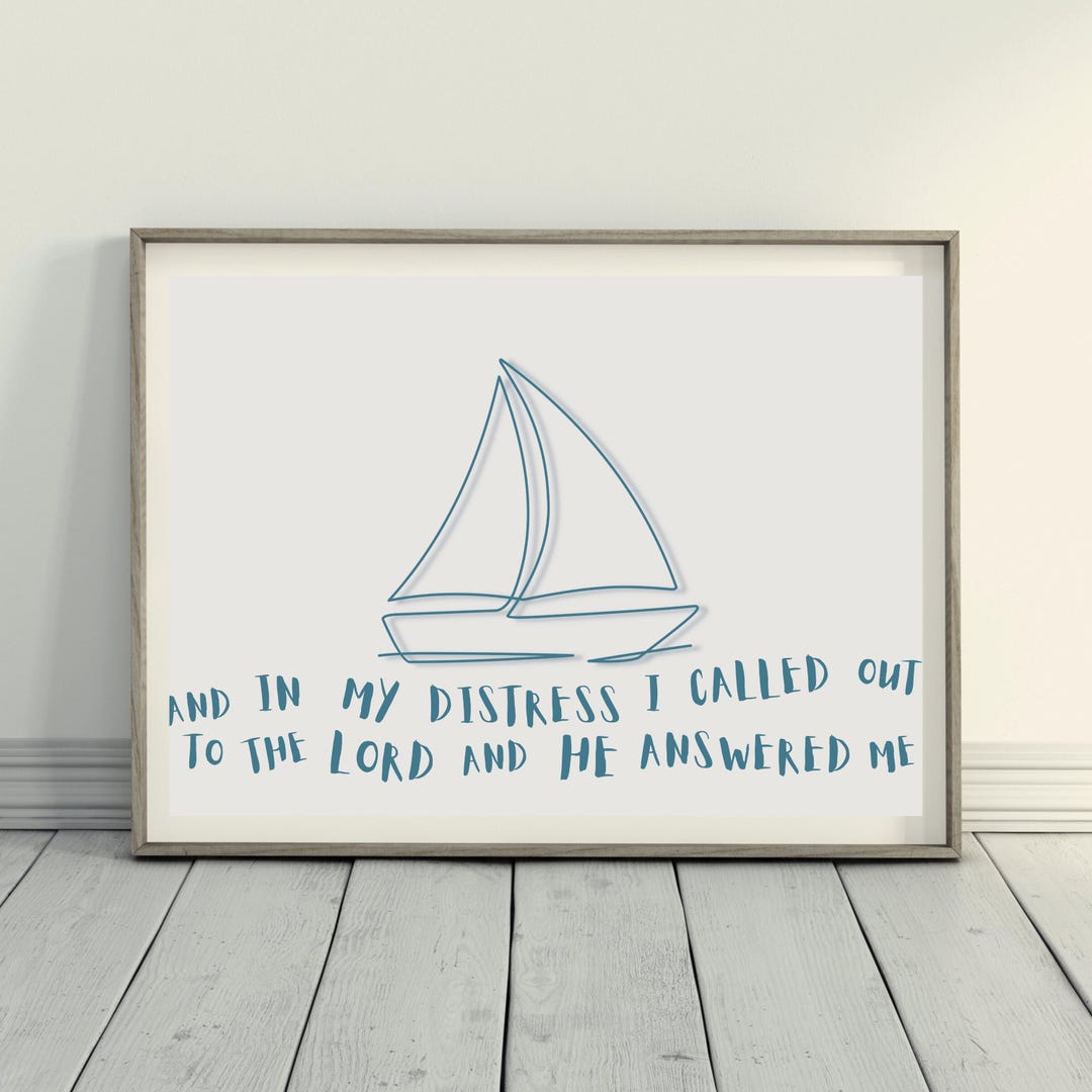 A3 Bible Verse Digital Art Print Christian Wallart Christian Home Decor ...