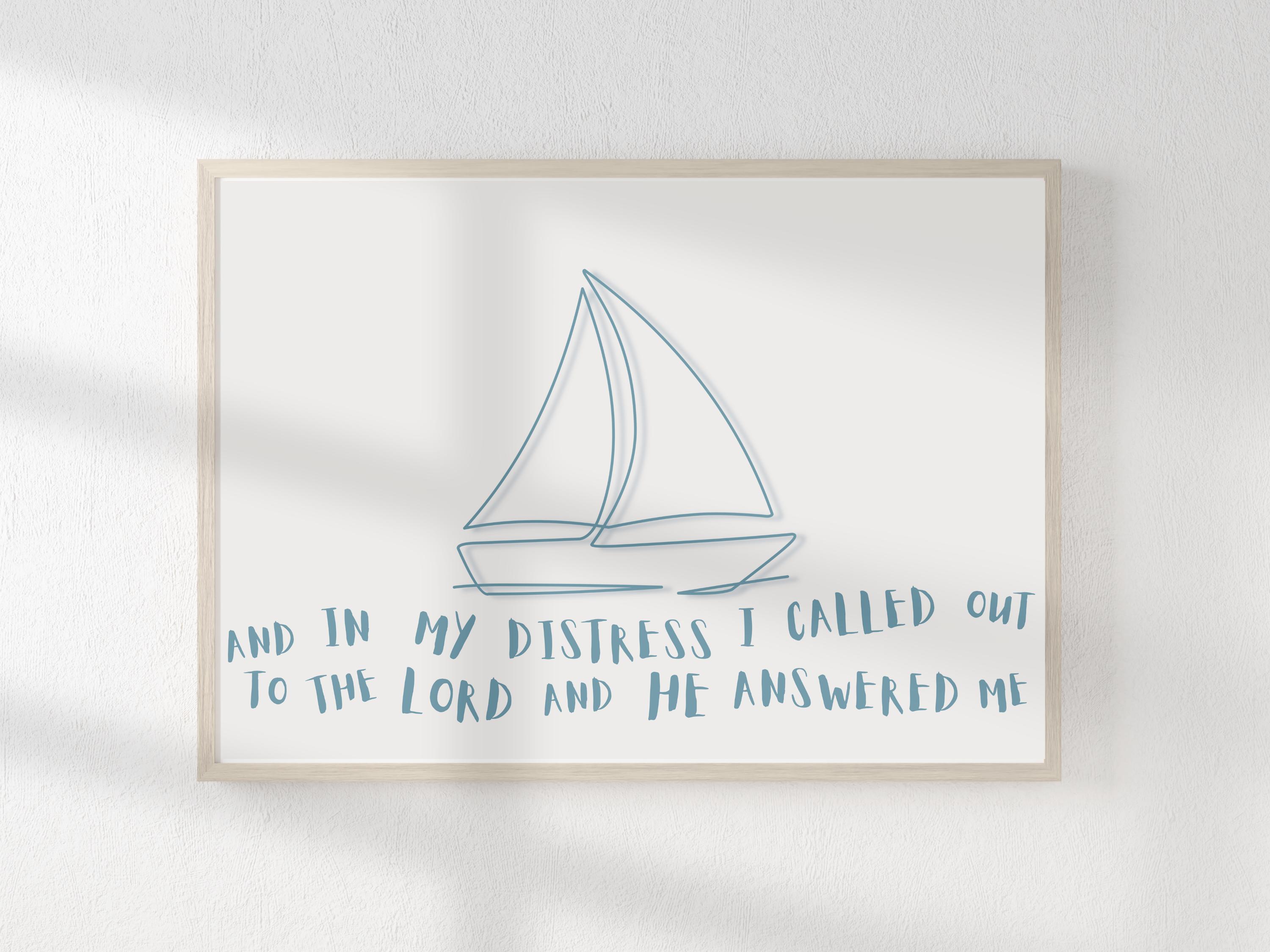 A3 Bible Verse Digital Art Print Christian Wallart Christian Home Decor ...