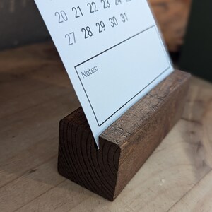 Desk Calendar - Etsy