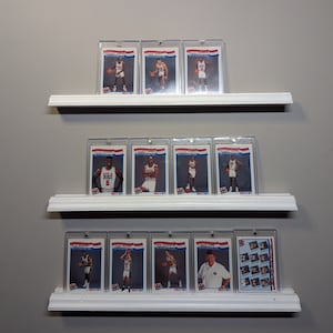 Trading Card Display Shelves and Stands - Etsy