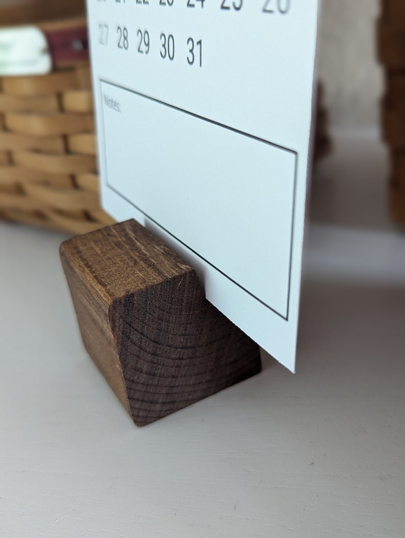 Desk Calendar - Etsy