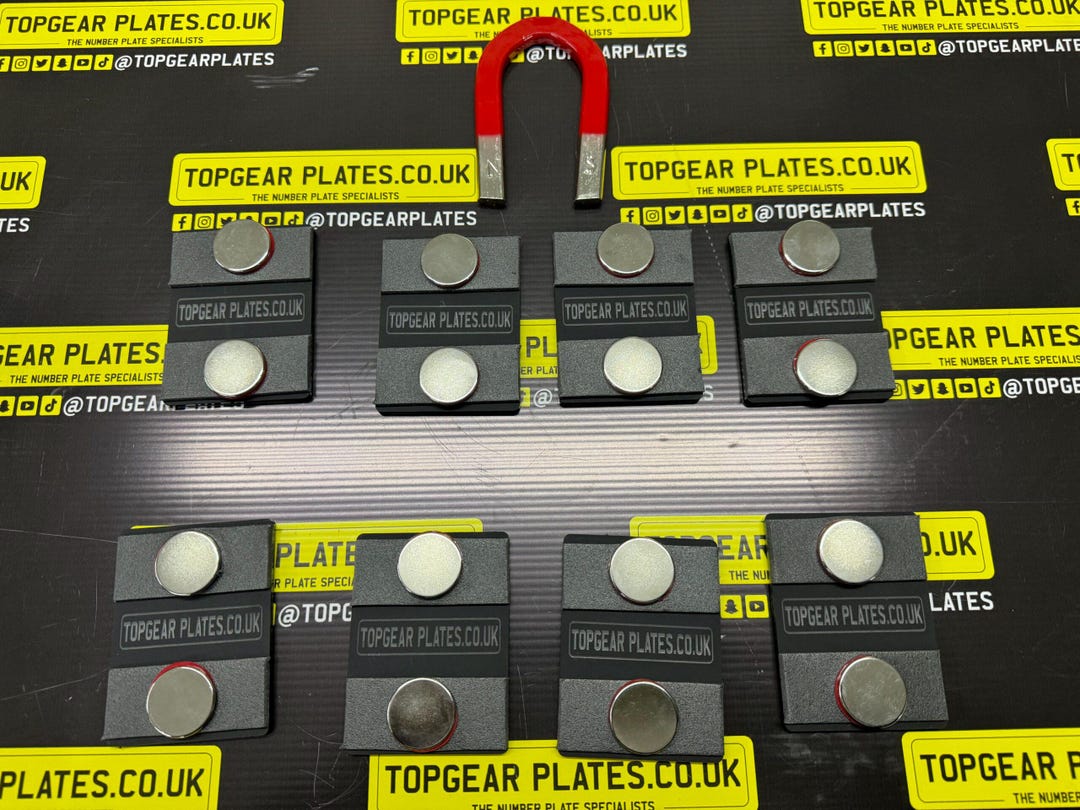 Magnetic Number Plate Ultimate Kit - Etsy