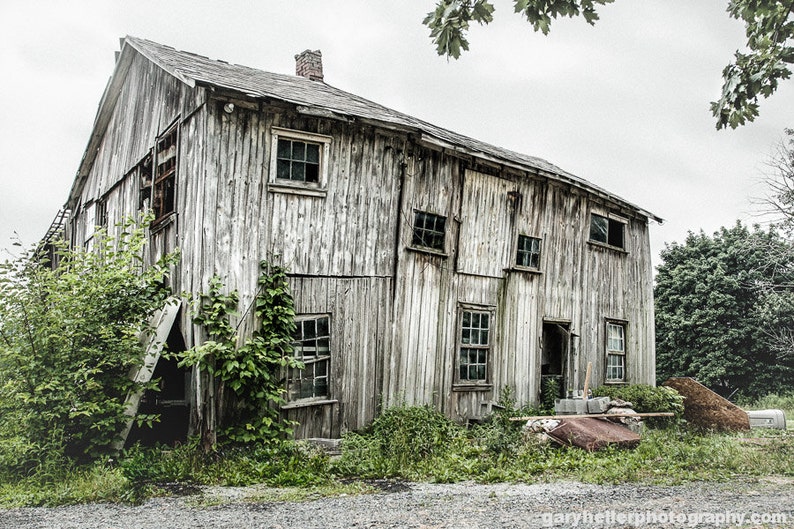 Big Old Barn, Abandoned Buildings, Rustic Ruins, Fine Art Color ...