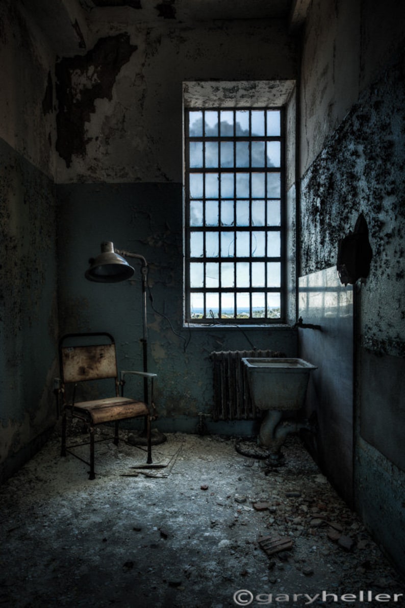 The Private Room, Urban Exploration of Abandoned Asylum, Signed ...