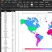 Customisable Excel World Map Template - Dynamic Colour Scales & Data ...
