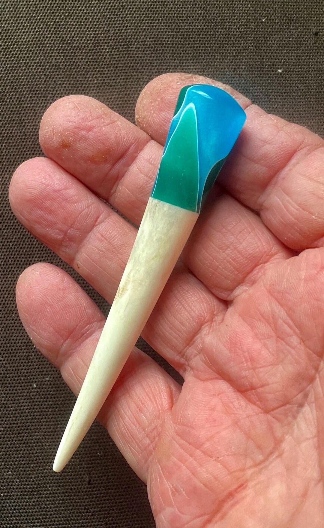 GOLF - Single Prong Divot/ Pitch Mark Repair Tool - Whitetail Antler ...