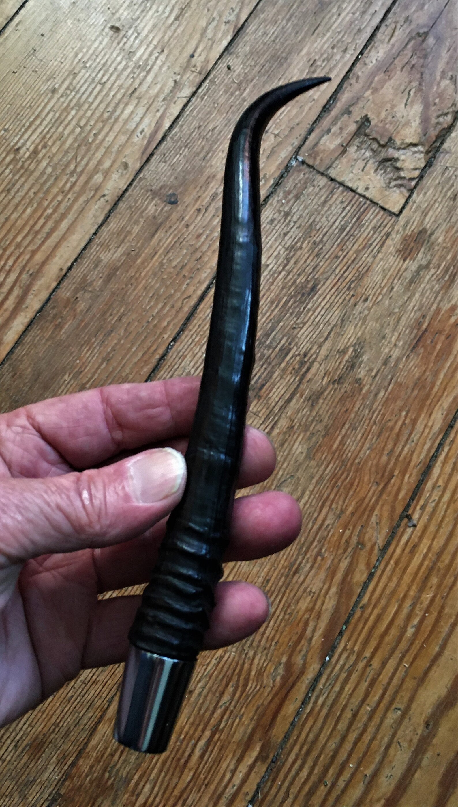 Custom Female Springbok Horn Beer Tap Handle on Etsy Moose Kegerator ...