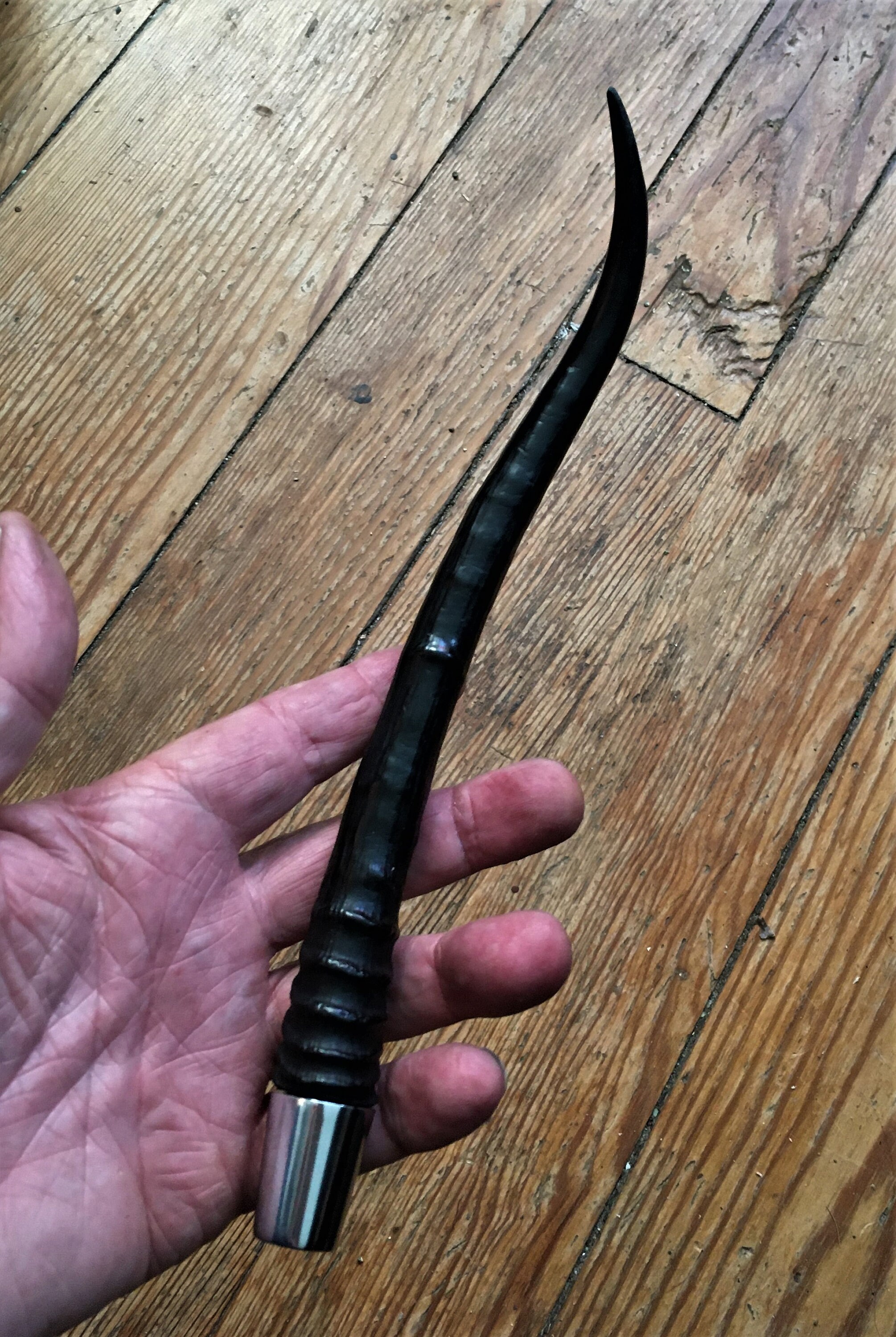 Custom Female Springbok Horn Beer Tap Handle on Etsy Moose Kegerator ...