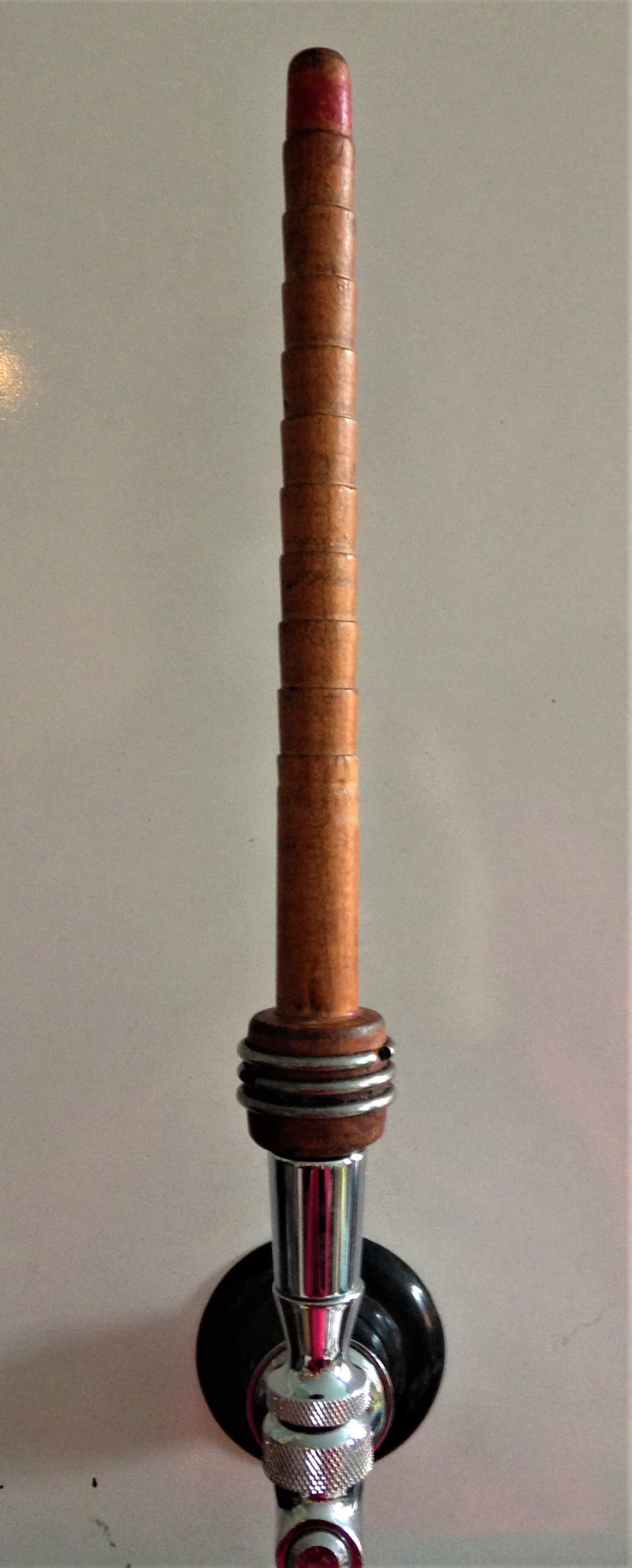 Antique Woodentextile Bobbin Spindle Beer Tap Handle - Man Cave ...