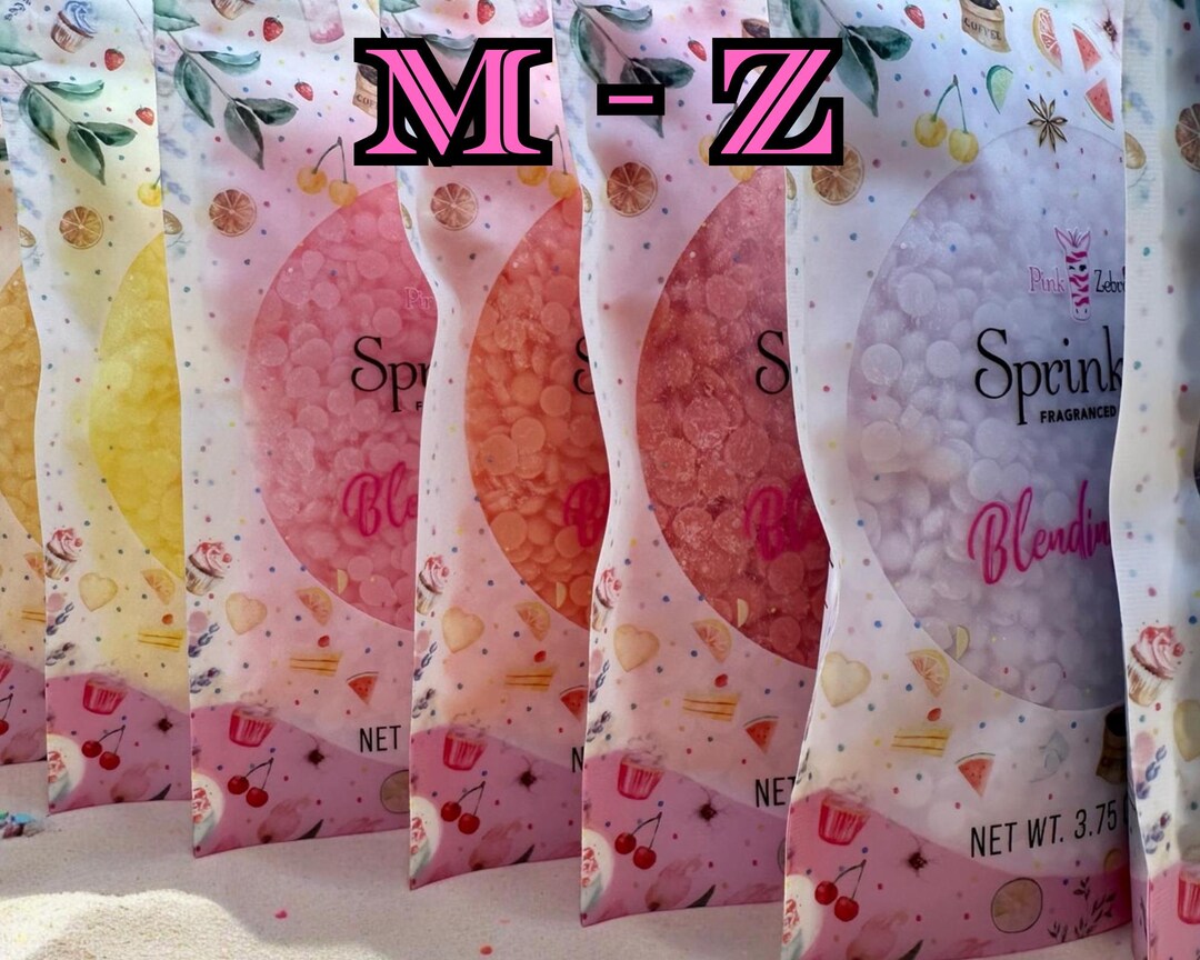 Pink Zebra Sprinkles Soy Wax Melts 3.75 Oz - Etsy