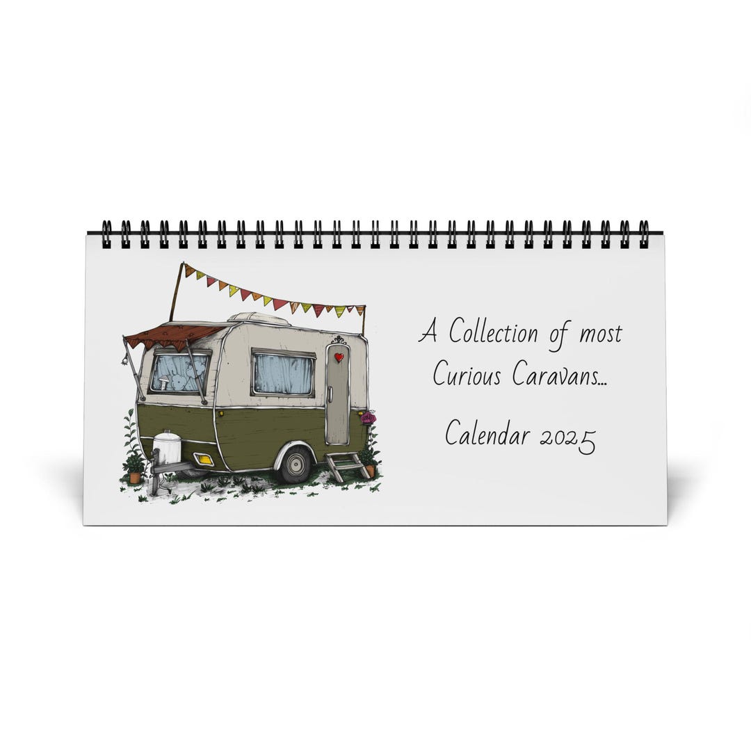 Curious Caravans 2025 Calendar Ideal Christmas Gift - Etsy