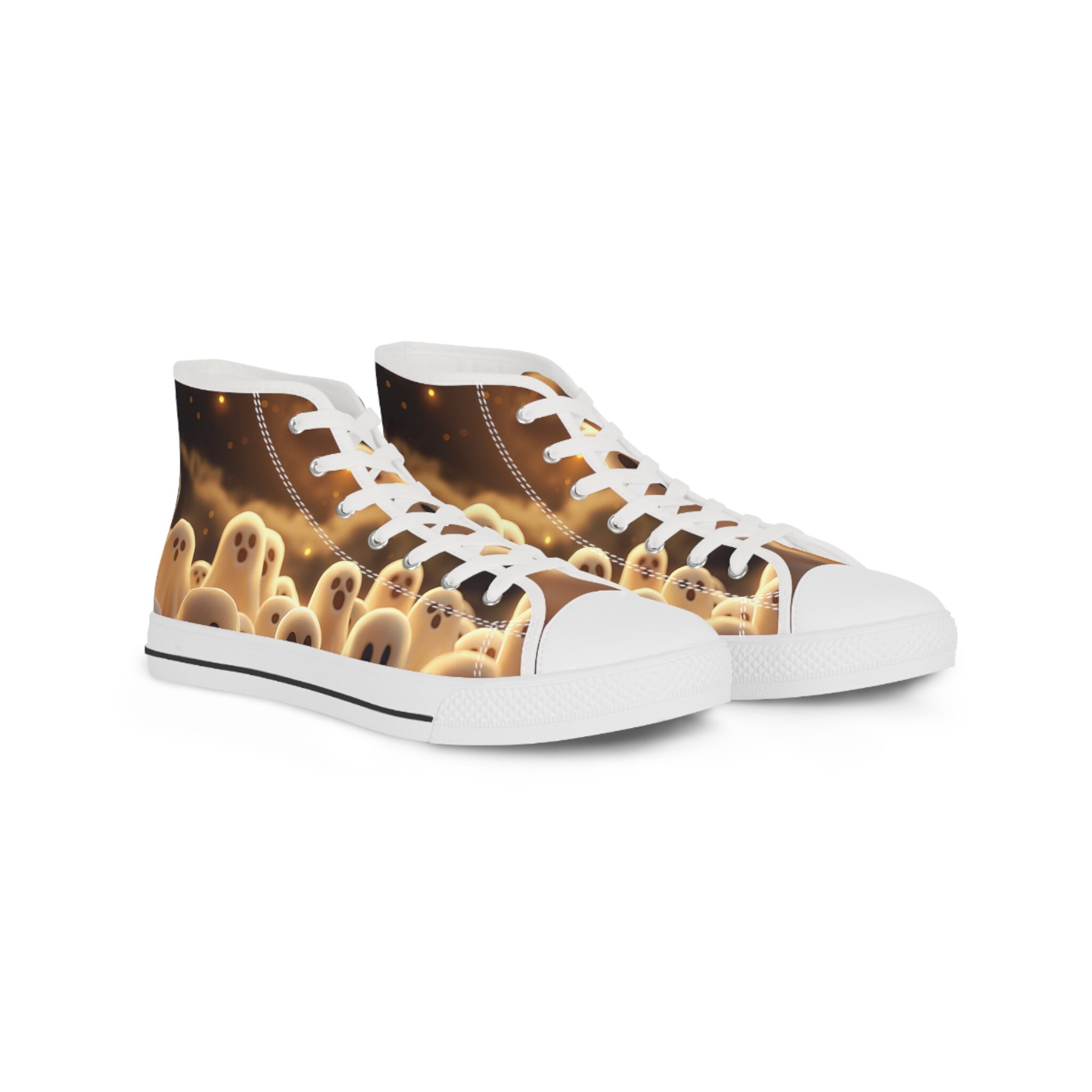 Crowd of Ghosts V2 - Men's High Top Sneakers - Etsy